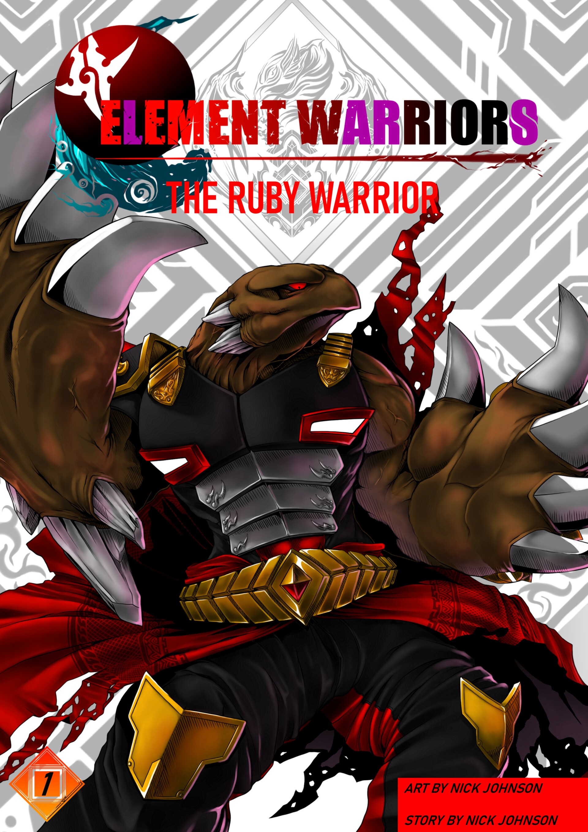 ArtStation - Element Warriors cover art