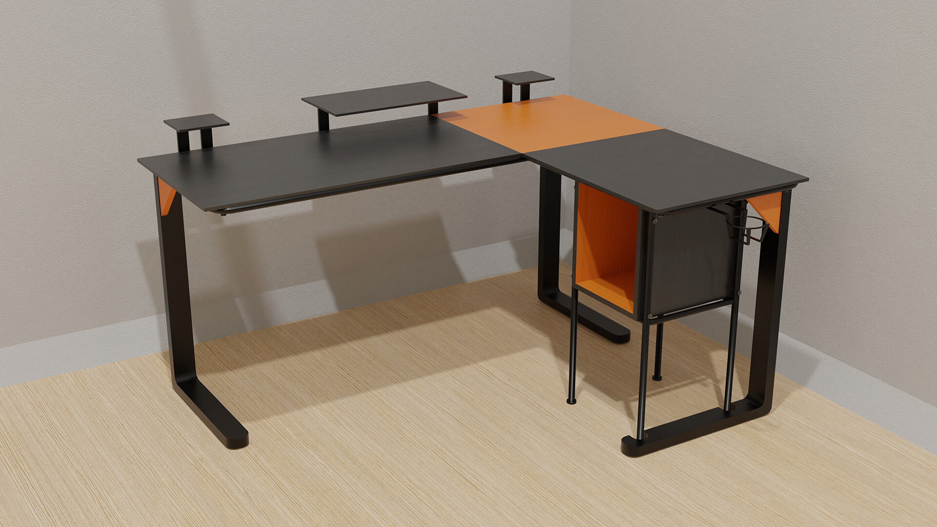 ArtStation - 3d Computer Table