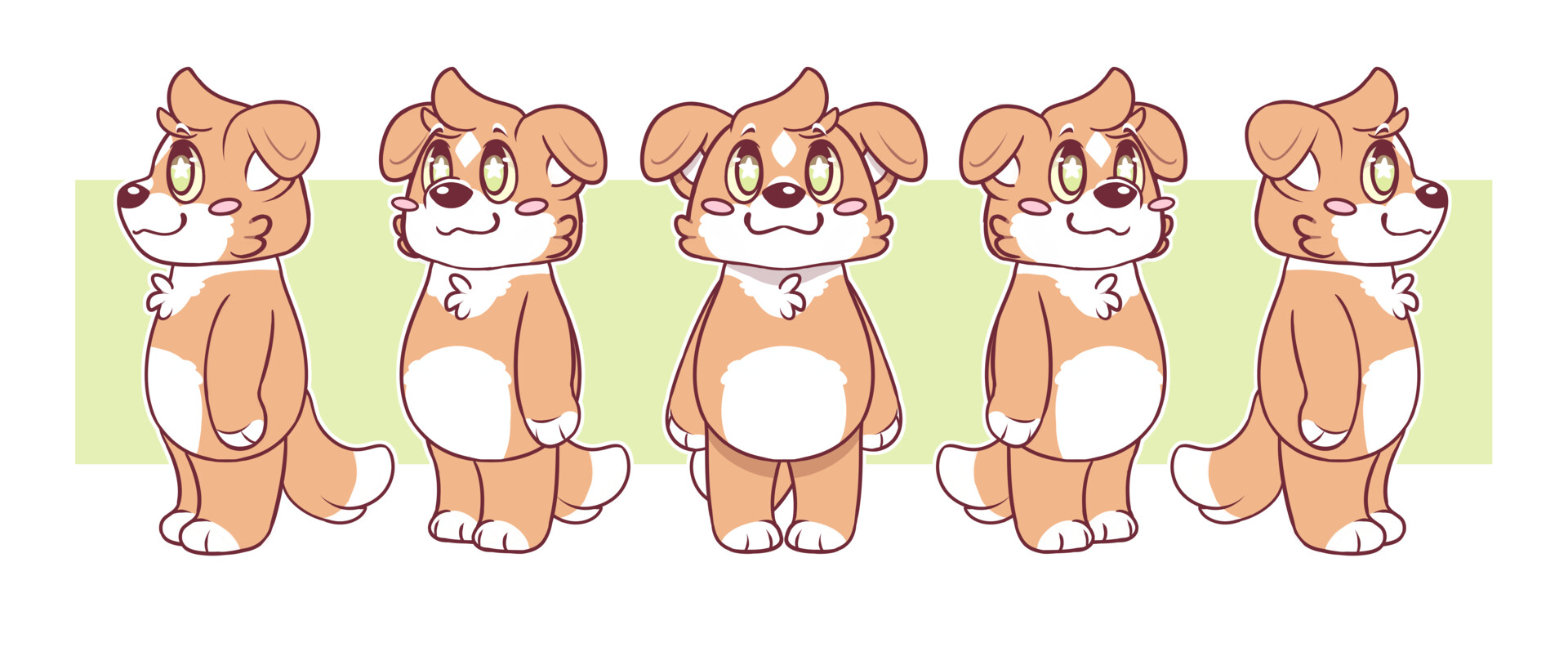 Skye Matheson - CelAction Corgi Rig Animation + Concepts
