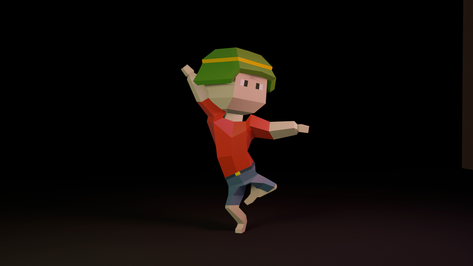 ArtStation - Low poly dancing characters