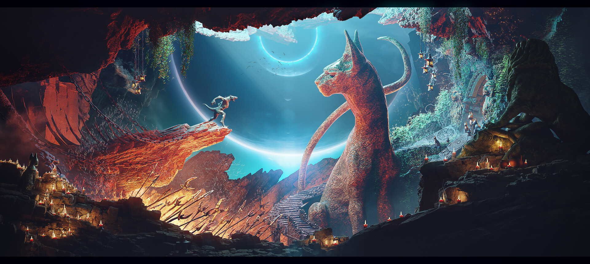 ArtStation - Cat Gods #2