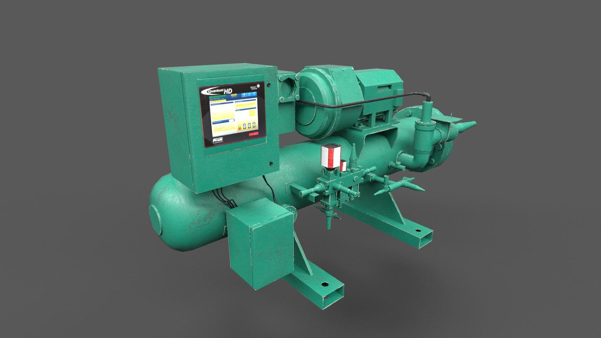 ArtStation - Compressor - Texturing Art