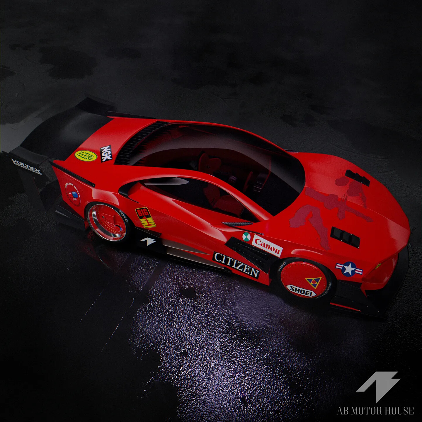 ArtStation - Akira car
