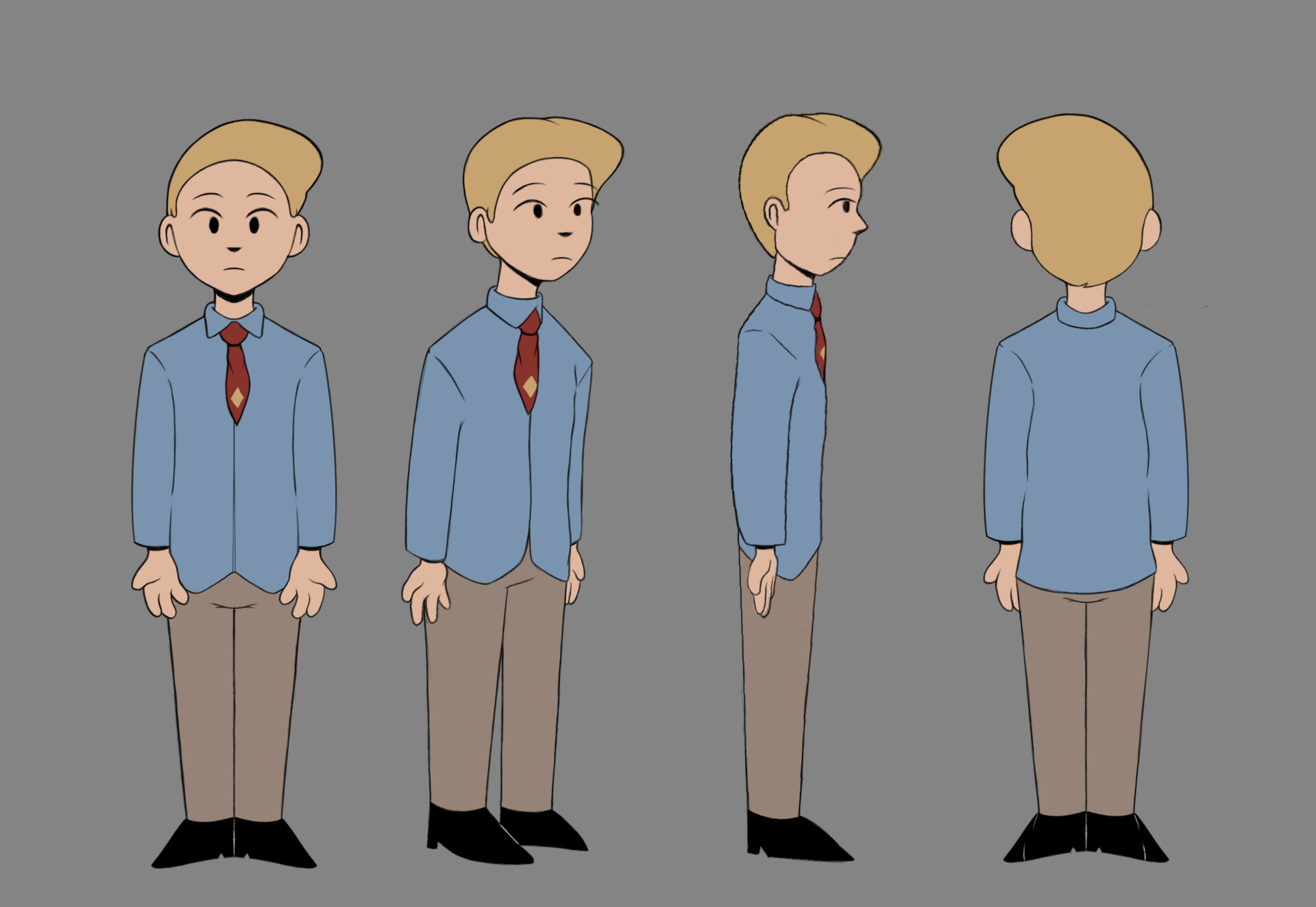 ArtStation - Hugh Mann - Model Sheets + Concept