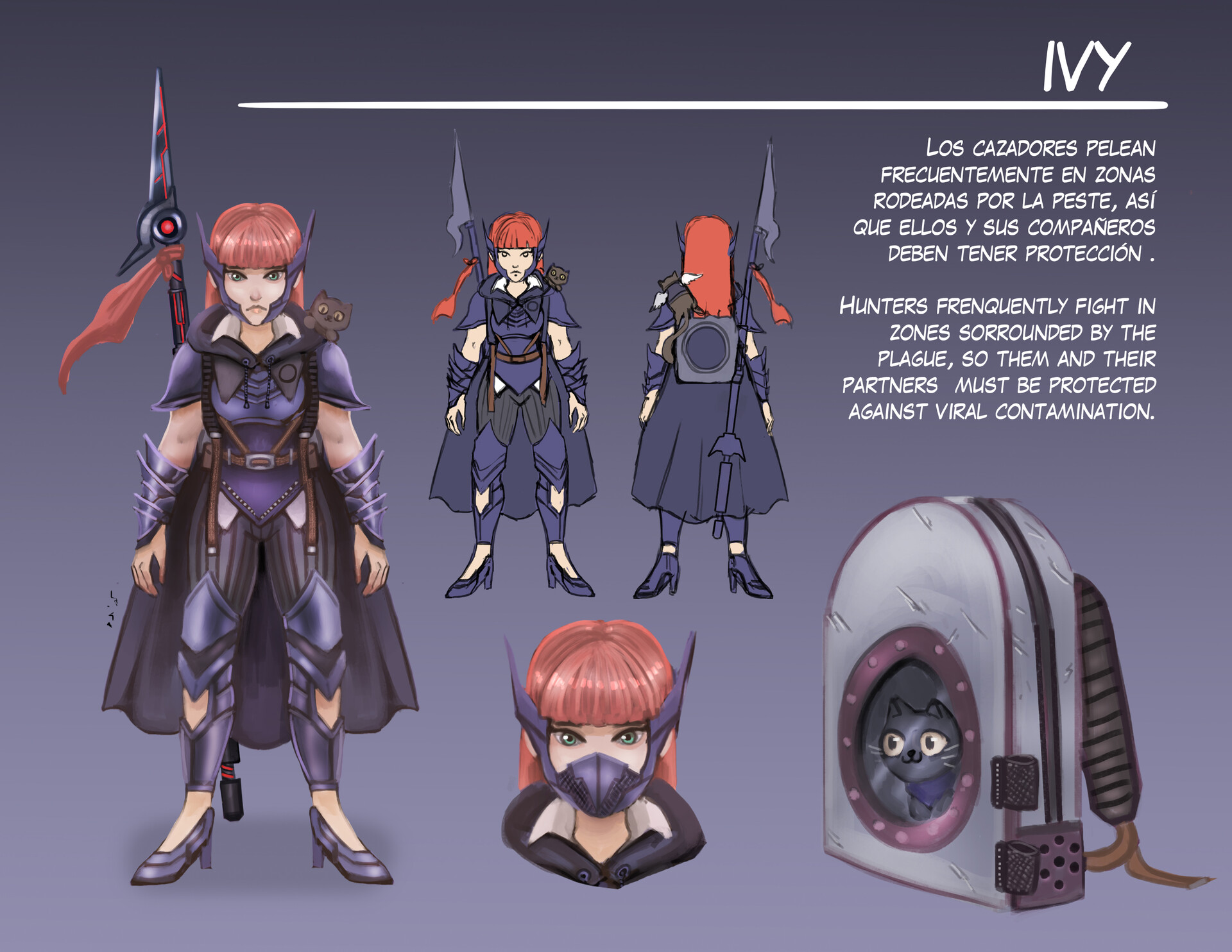 ArtStation - Ivy Early Character Design