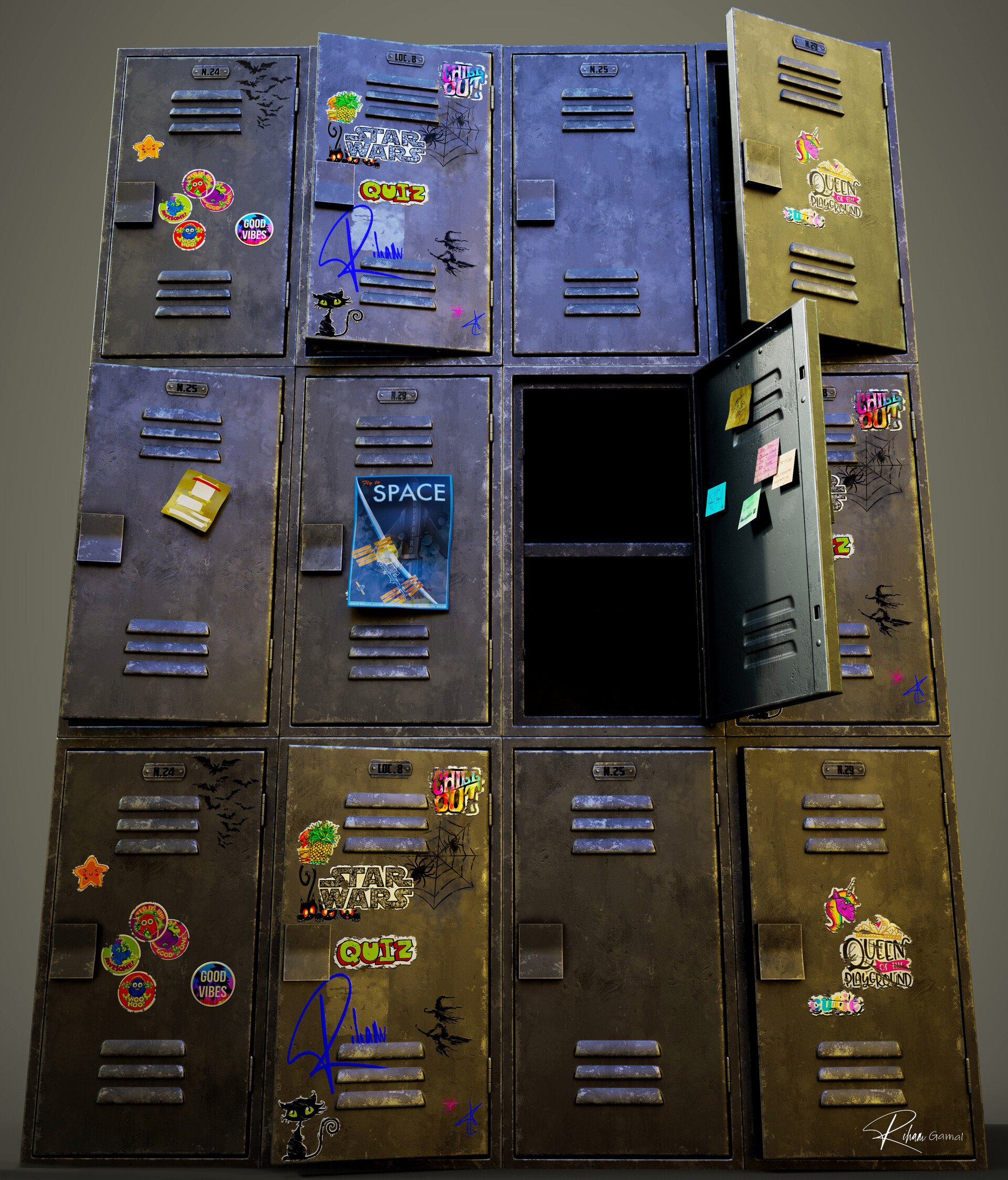 Riham Gamal - THE LOCKER