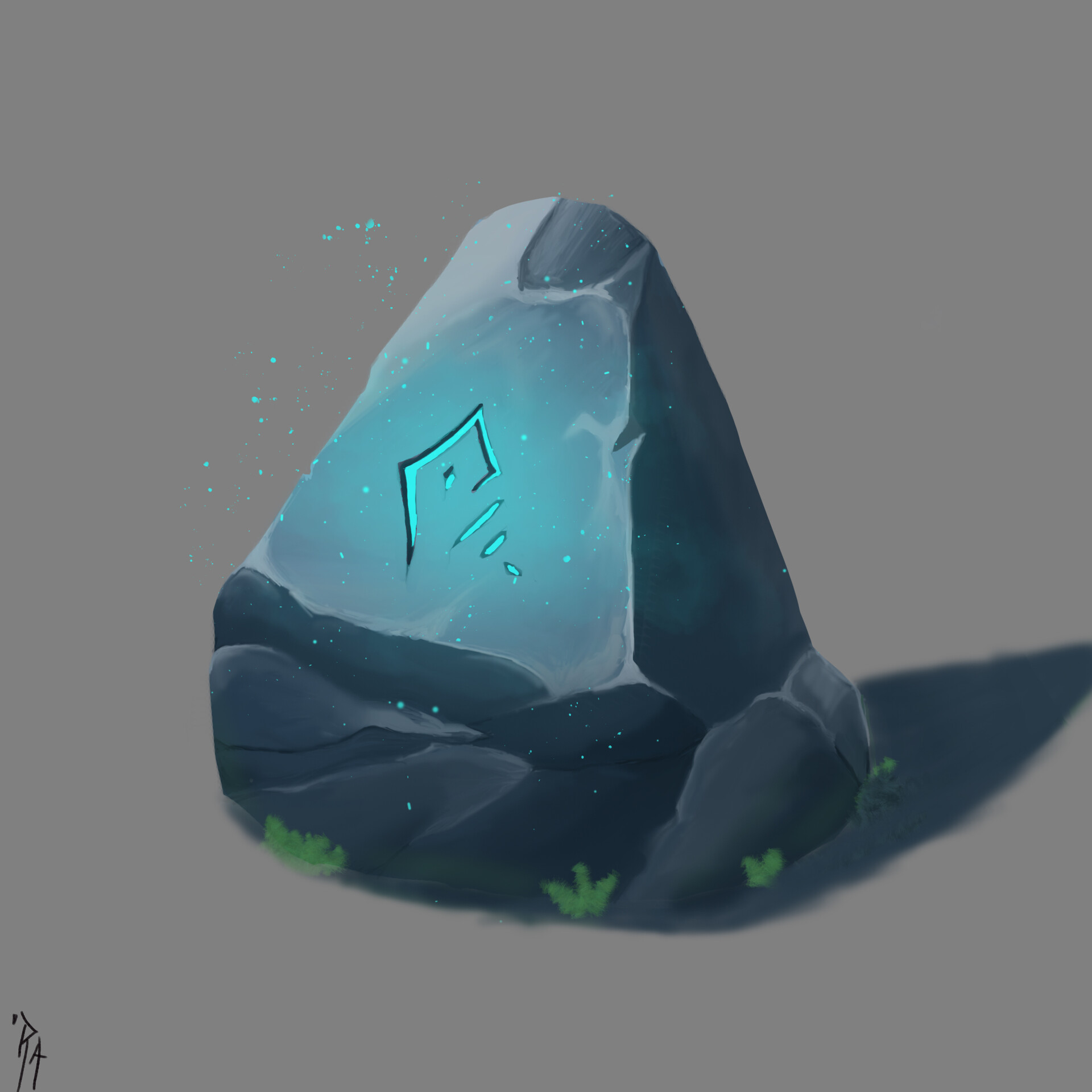 ArtStation - Runestone Prop Practice