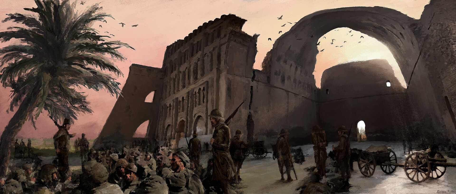 ArtStation - Ruins of Ctesiphon (1915)
