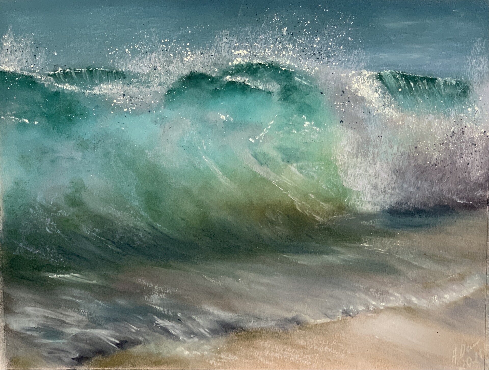 ArtStation - Beauty of the wave