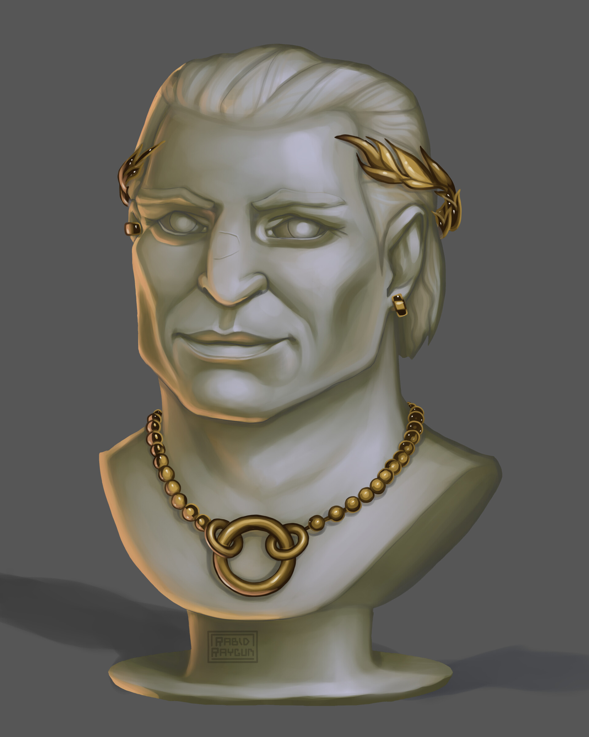 ArtStation - Dragon Age - Varric Tethras bust