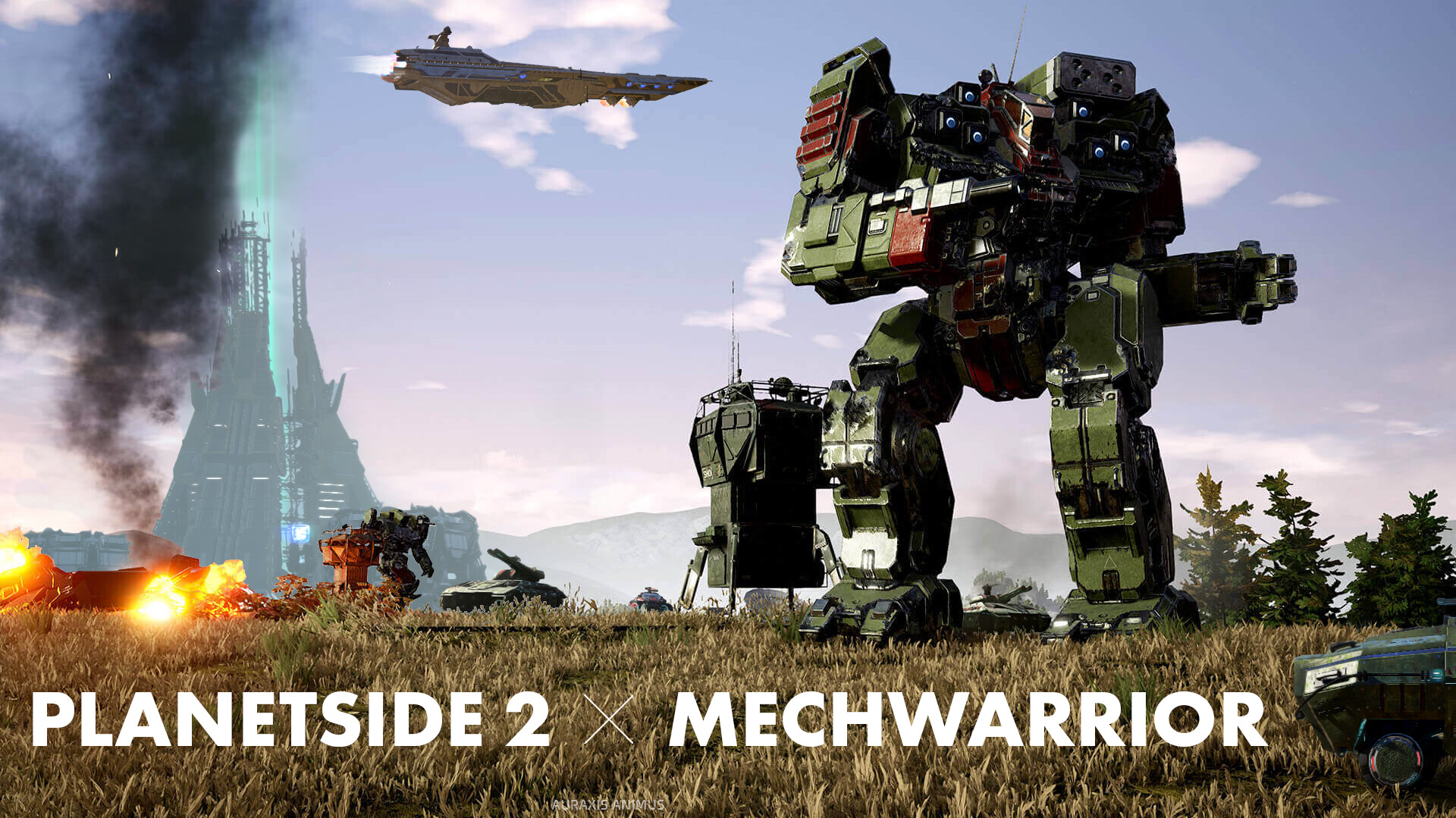 Auraxis Animus - Planetside 2 x Mechwarrior