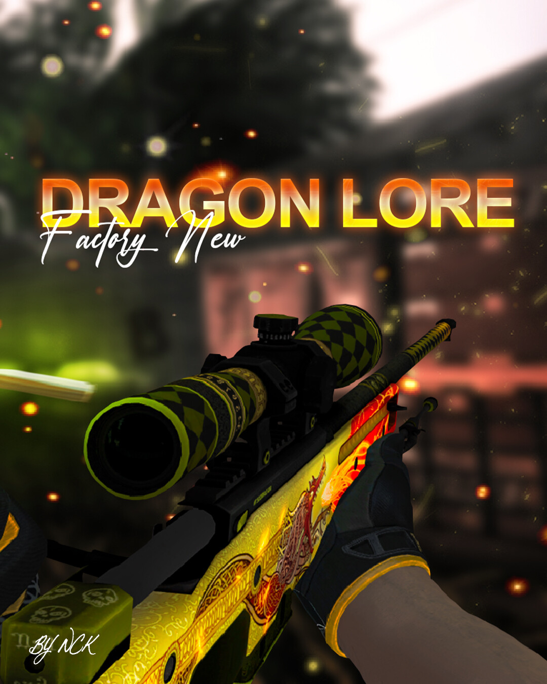 Nick Kohary - CSGO Dragon Lore artwork
