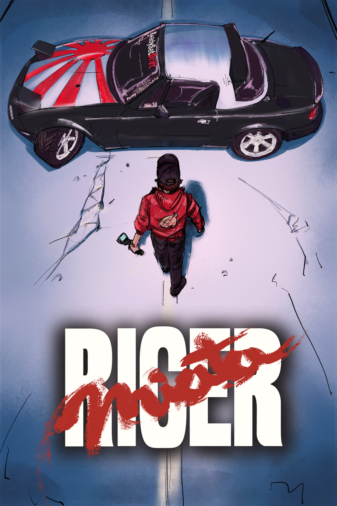 ArtStation - Akira Homage Ricer Poster/tee
