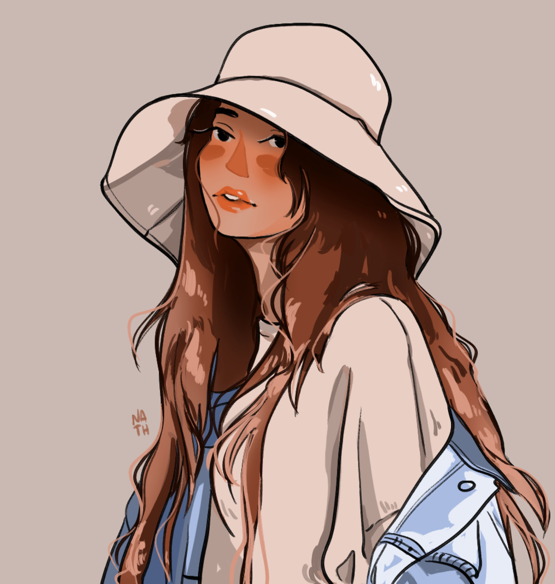 ArtStation - Beige portait