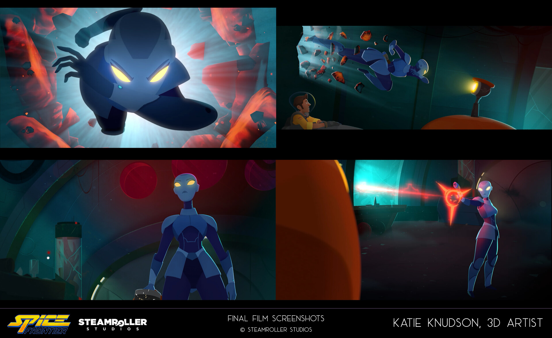 Katie Knudson - Spice Frontier Short (2020) - Character Models