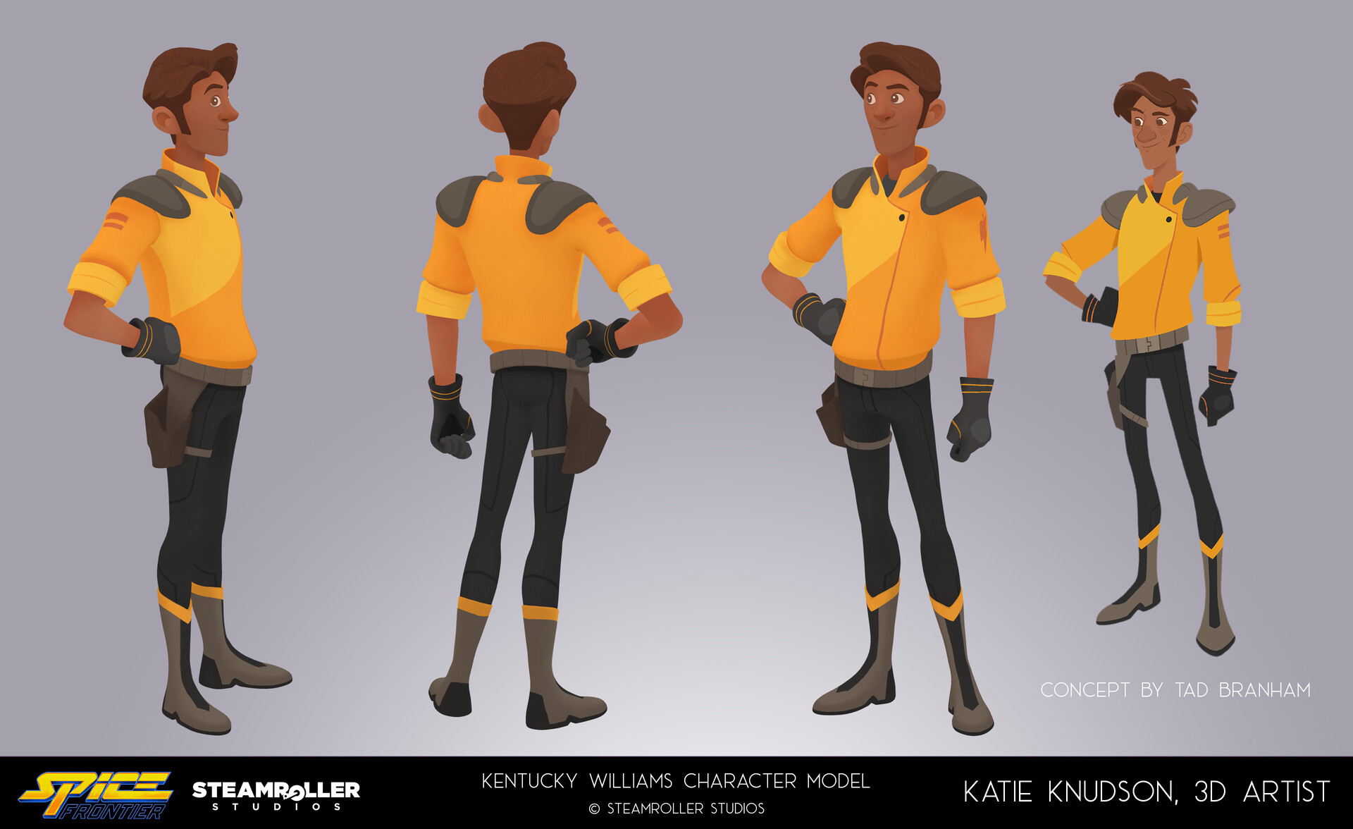 Katie Knudson - Spice Frontier Short (2020) - Character Models