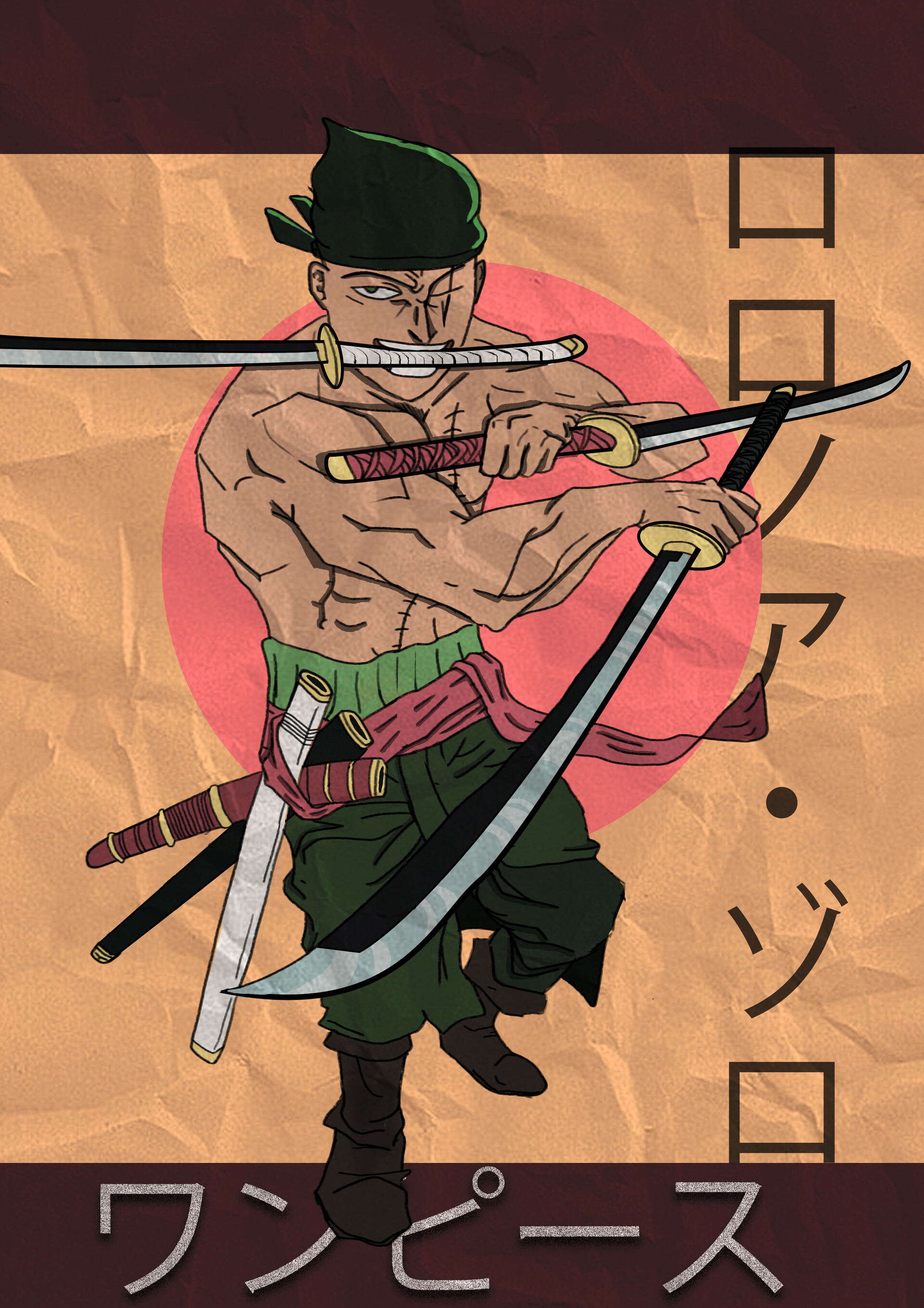 ArtStation - Zoro FanArt