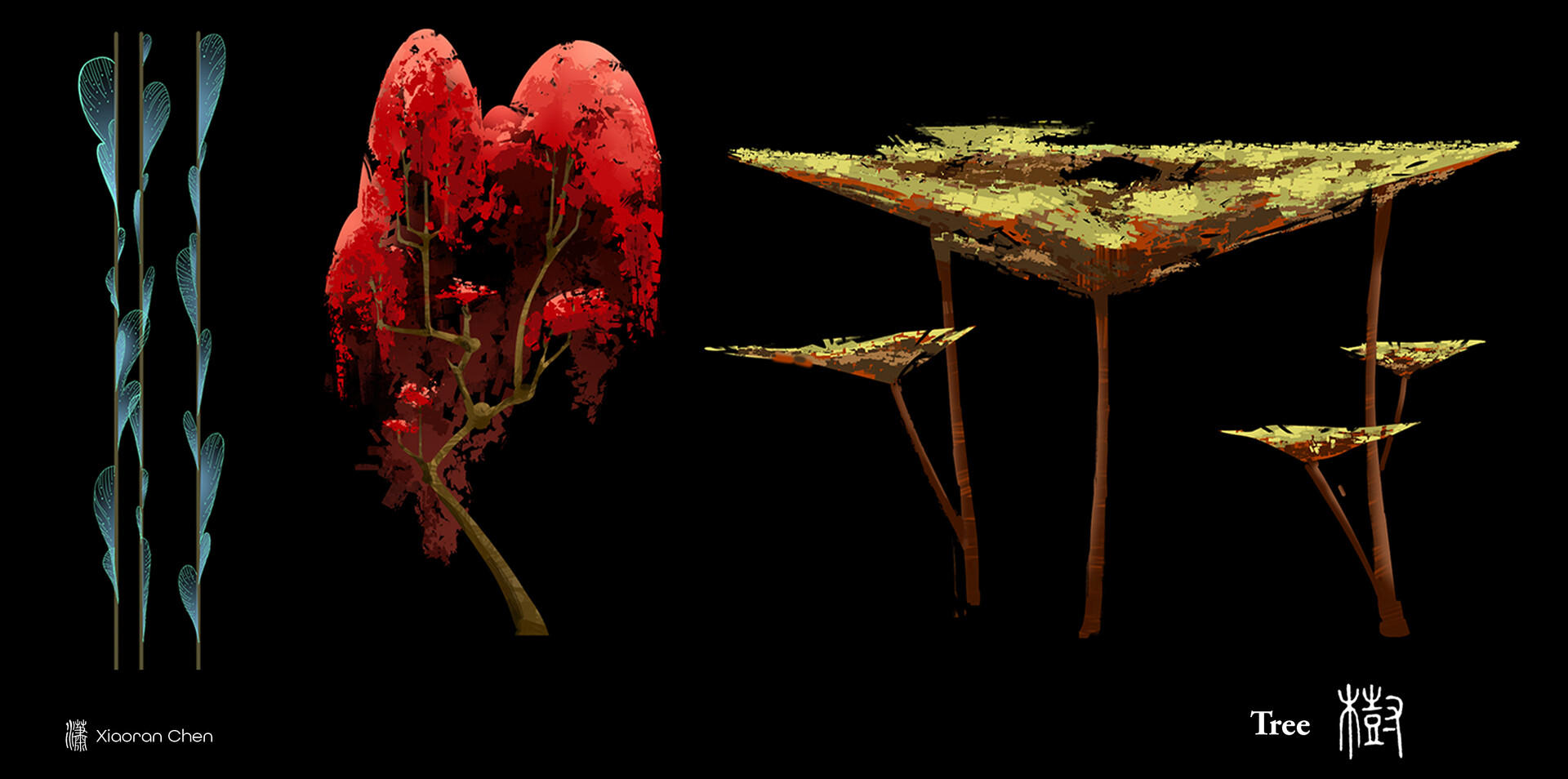 ArtStation - Creeper and Tree Design for Last Garden