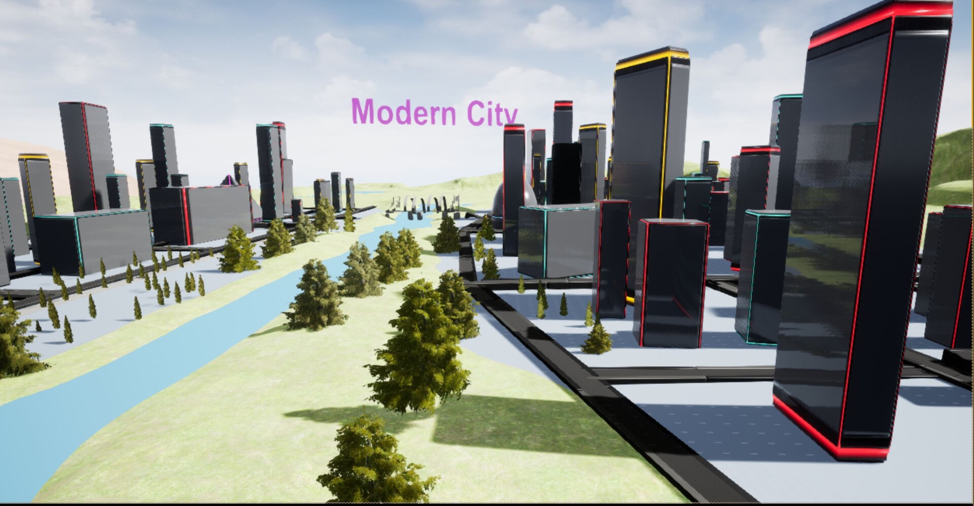 ArtStation - Modern City