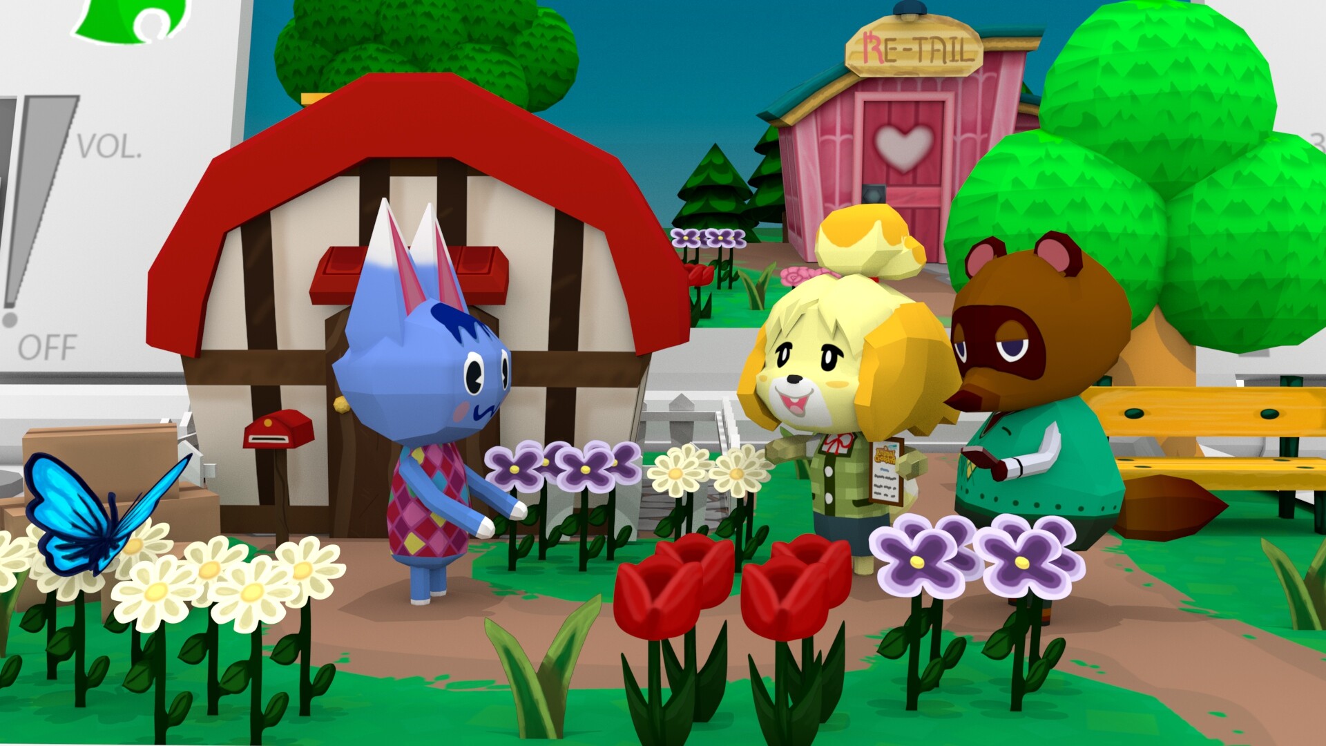 ArtStation - Replica Animal Crossing project