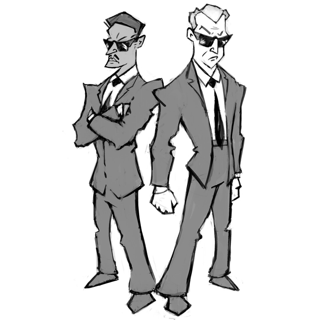 Leo Chillin' - MIB (Men In Black) Style Villains - Nerd Fitness Journey