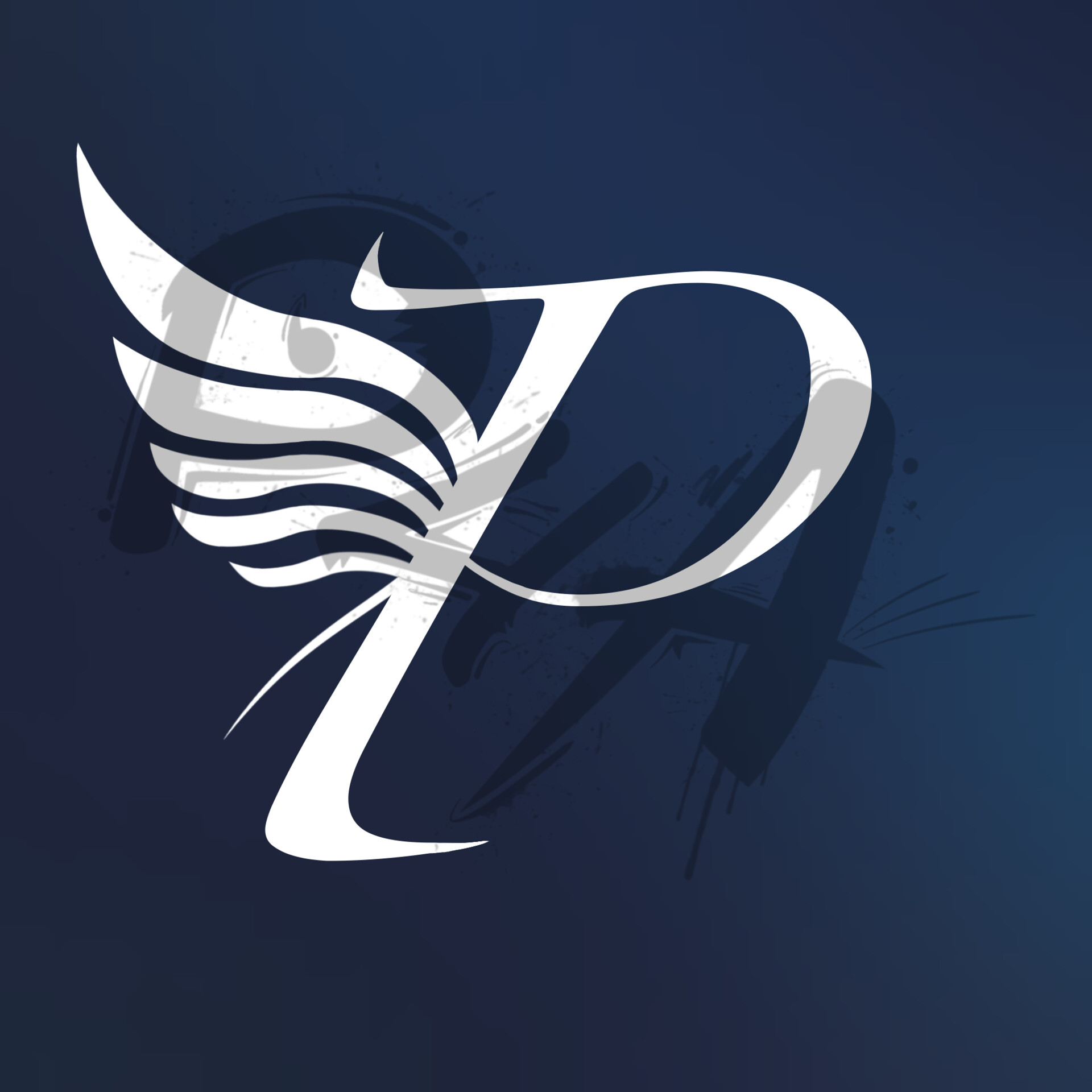 ArtStation - P letter watermark v1 (Commission)