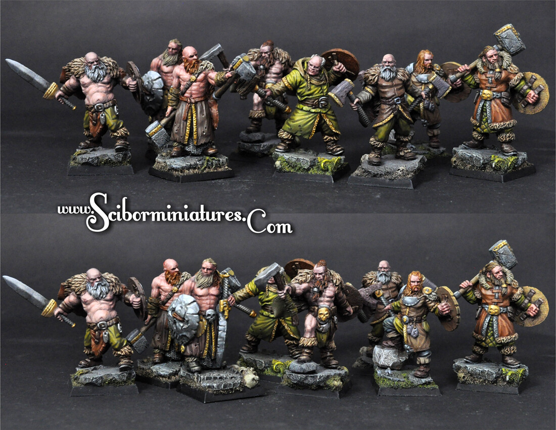 ArtStation - Vikings miniatures