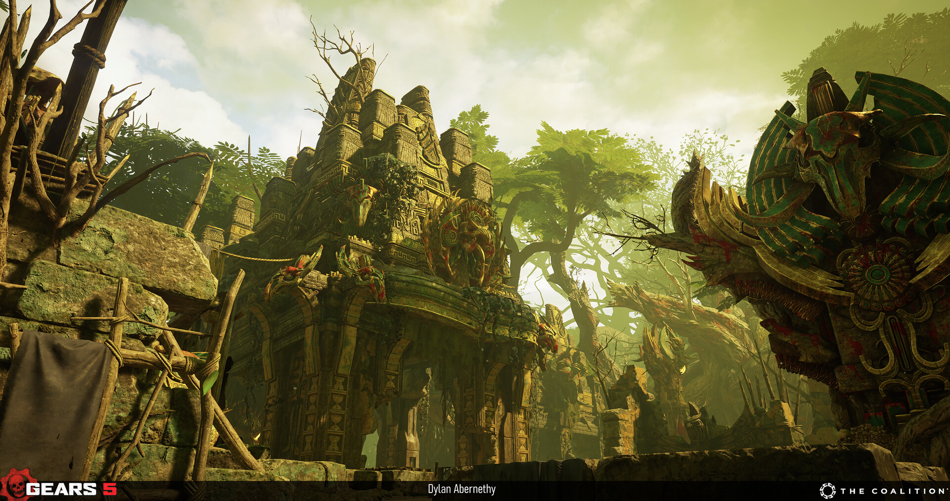 Dylan Abernethy - Gears 5 Operation 8: Ritual - Assets and Materials