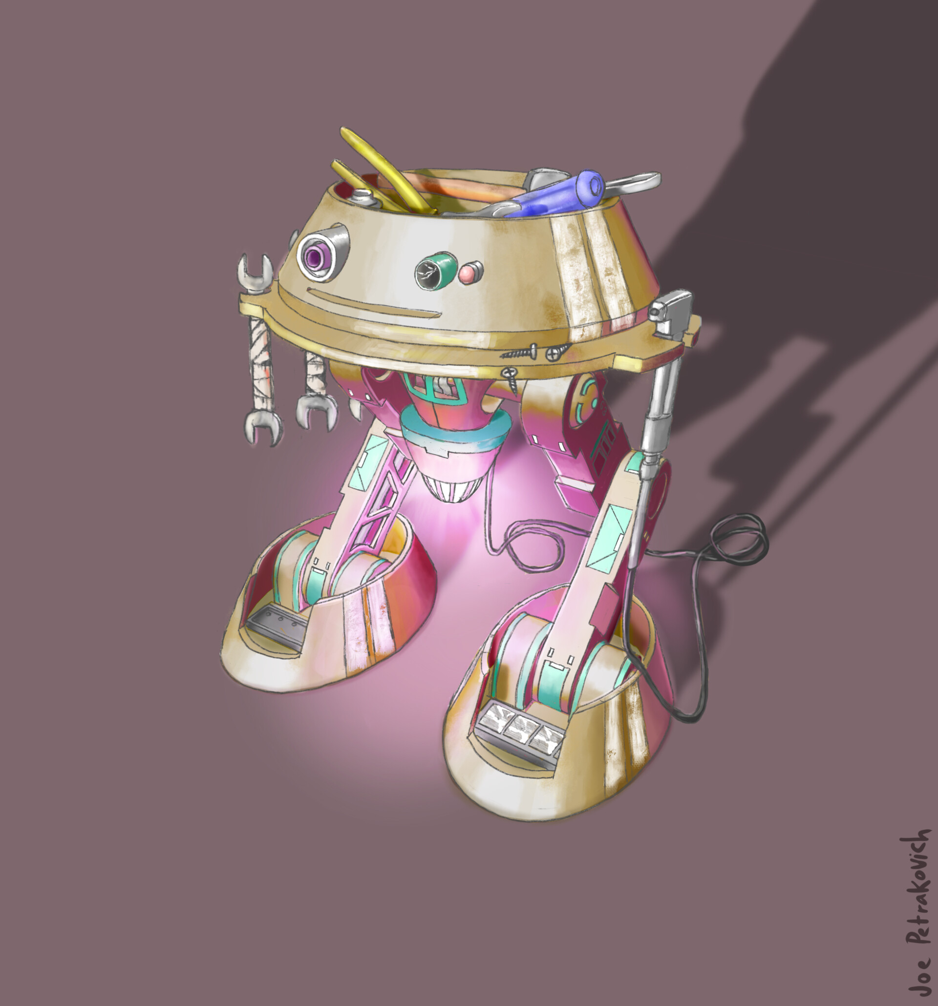 ArtStation - G3 Shop Assistant Mech