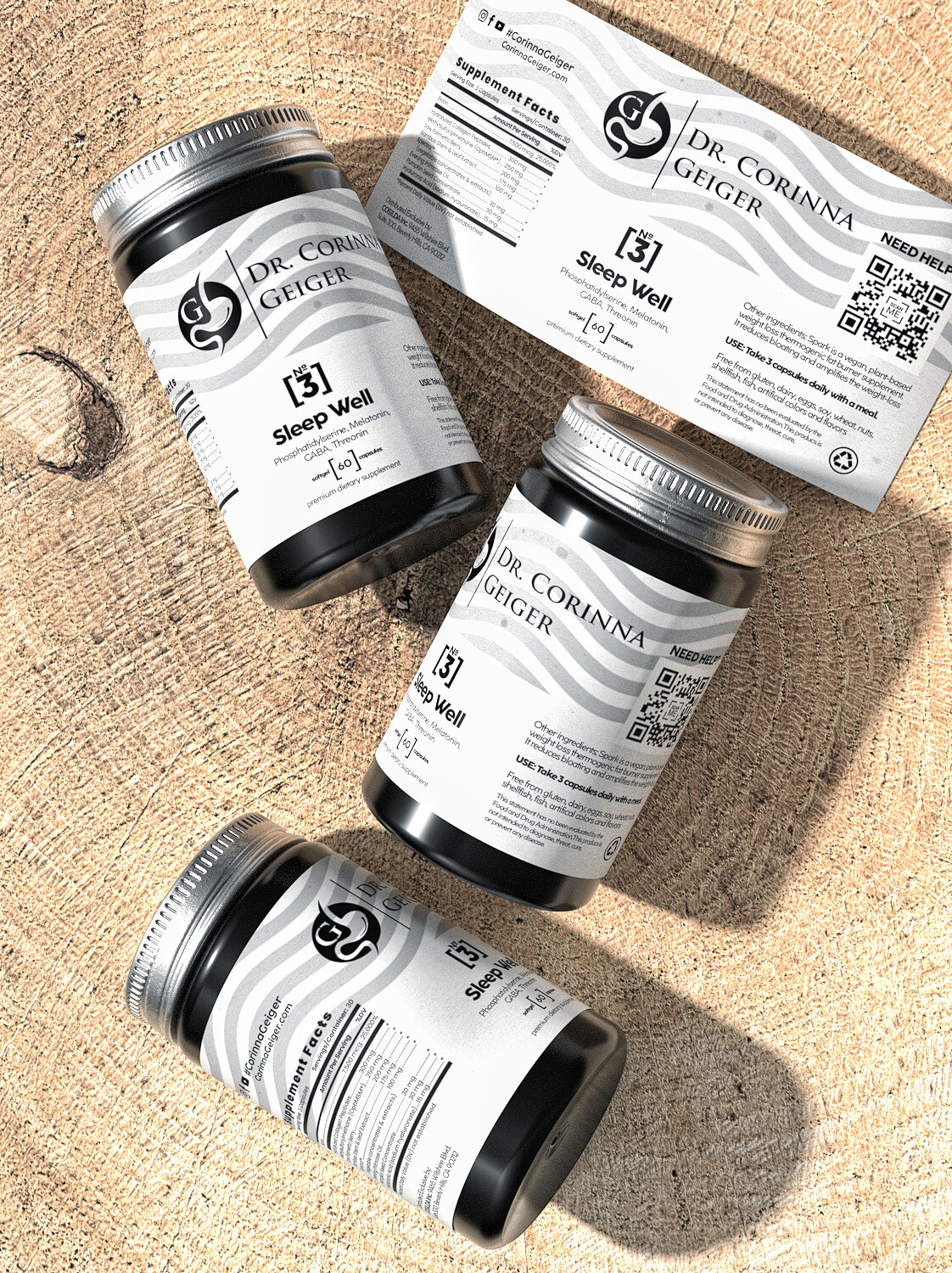 ArtStation - Label design & product visualisation(commercial work)