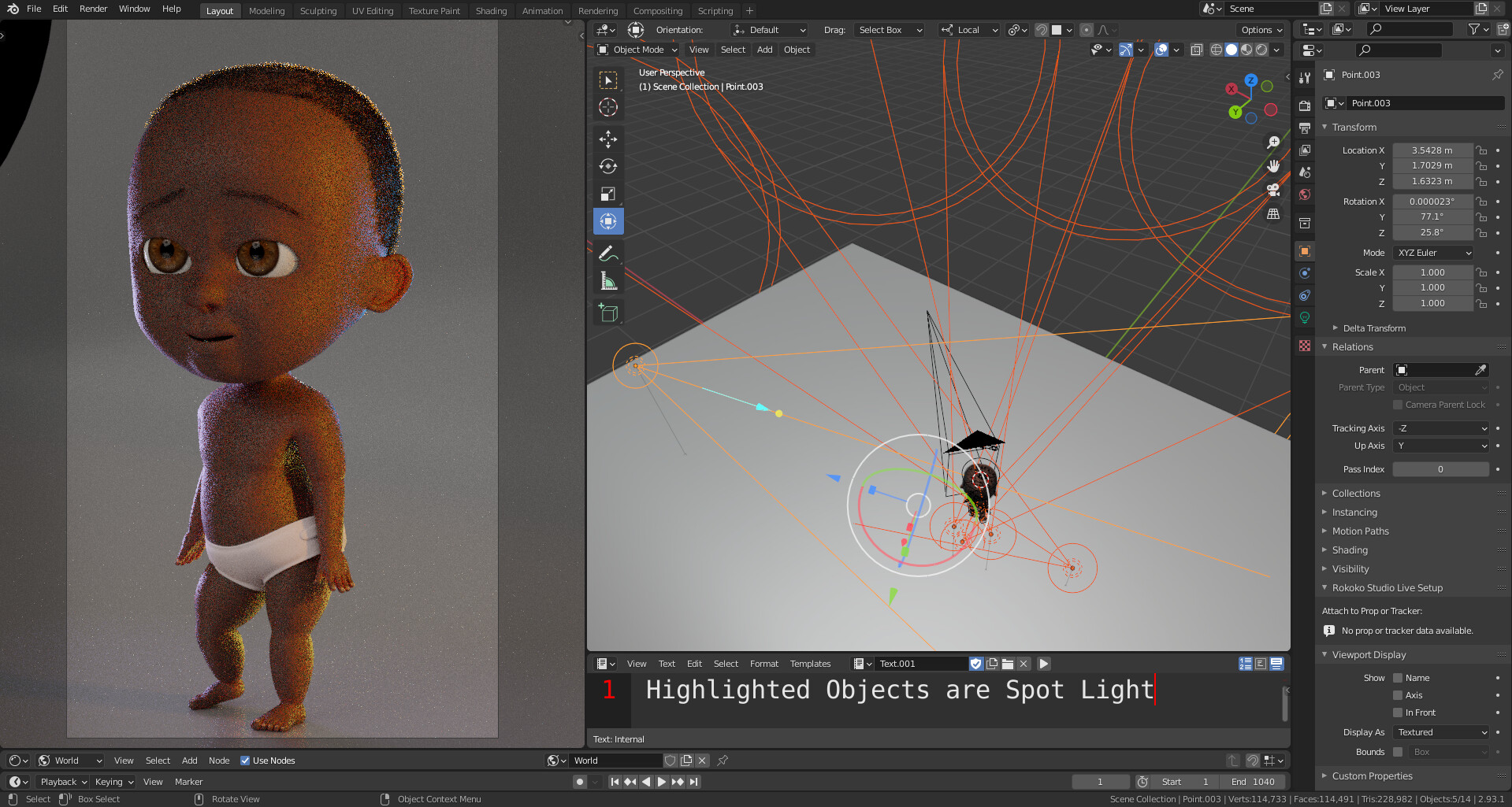 Gwakisa Aston - Eye Catching Lighting in 3D