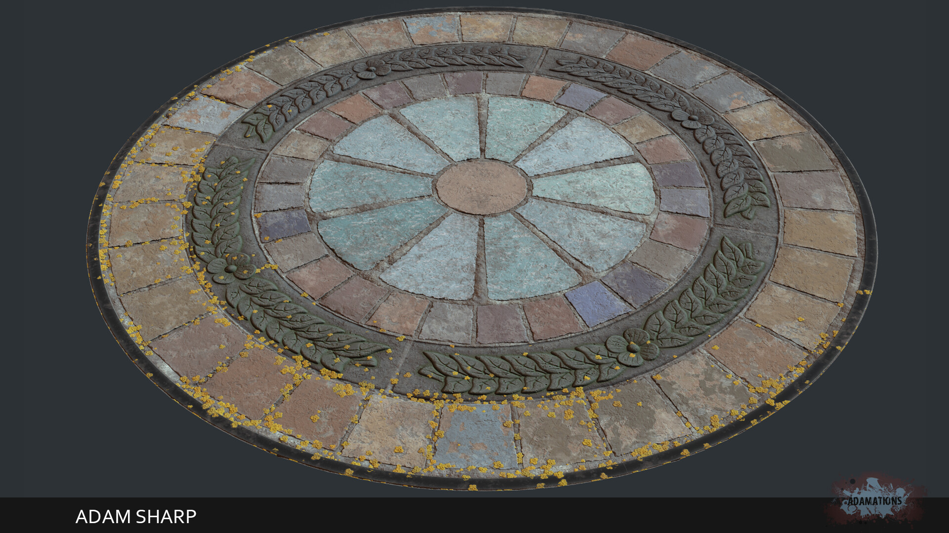 ArtStation - Stone Table material study.