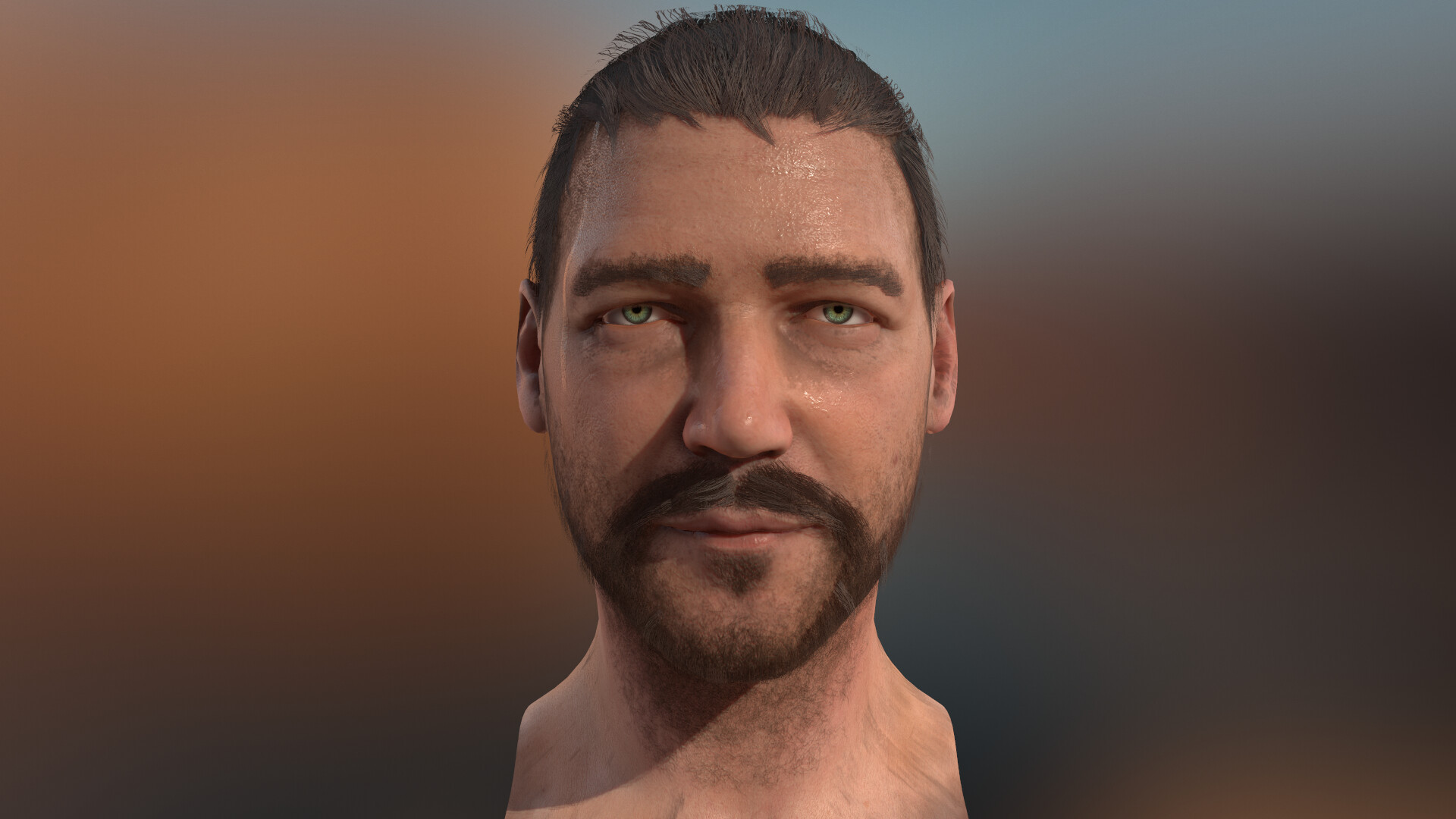 ArtStation - Gladiator head