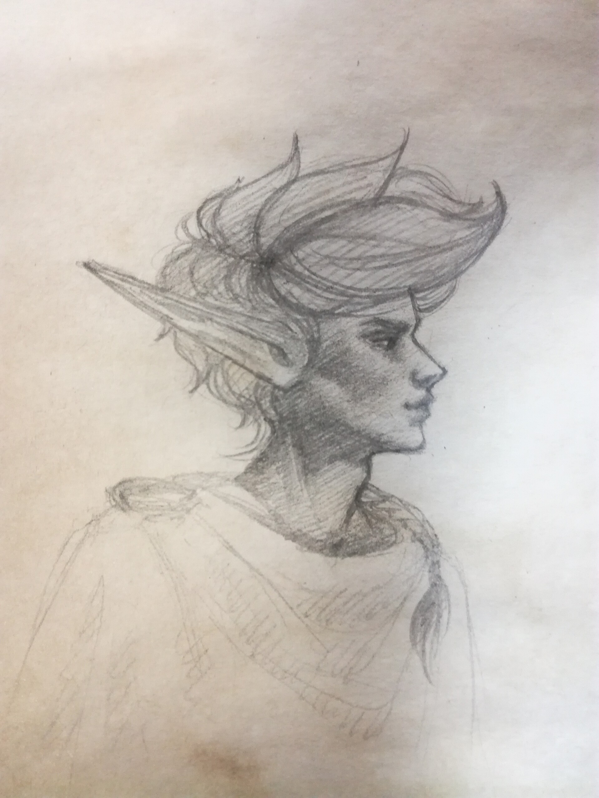 ArtStation - Elf Sketch