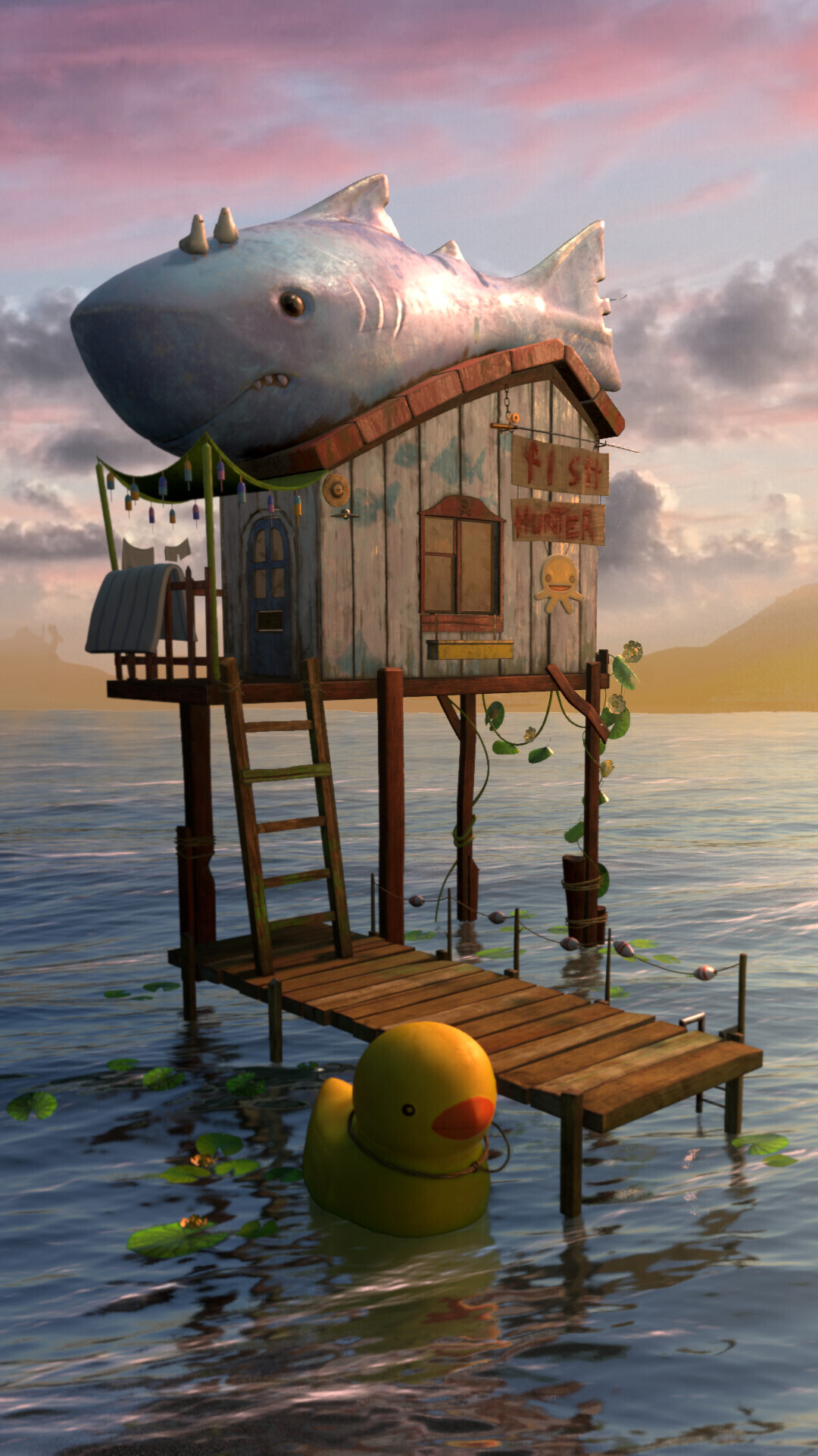 ArtStation - Shark Home