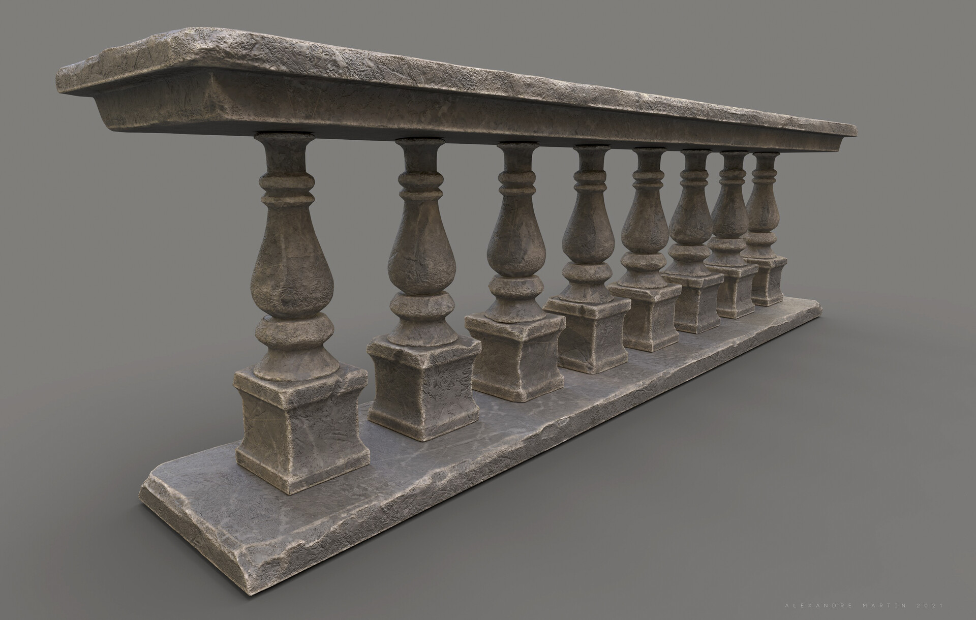 ArtStation - Stone column and texture