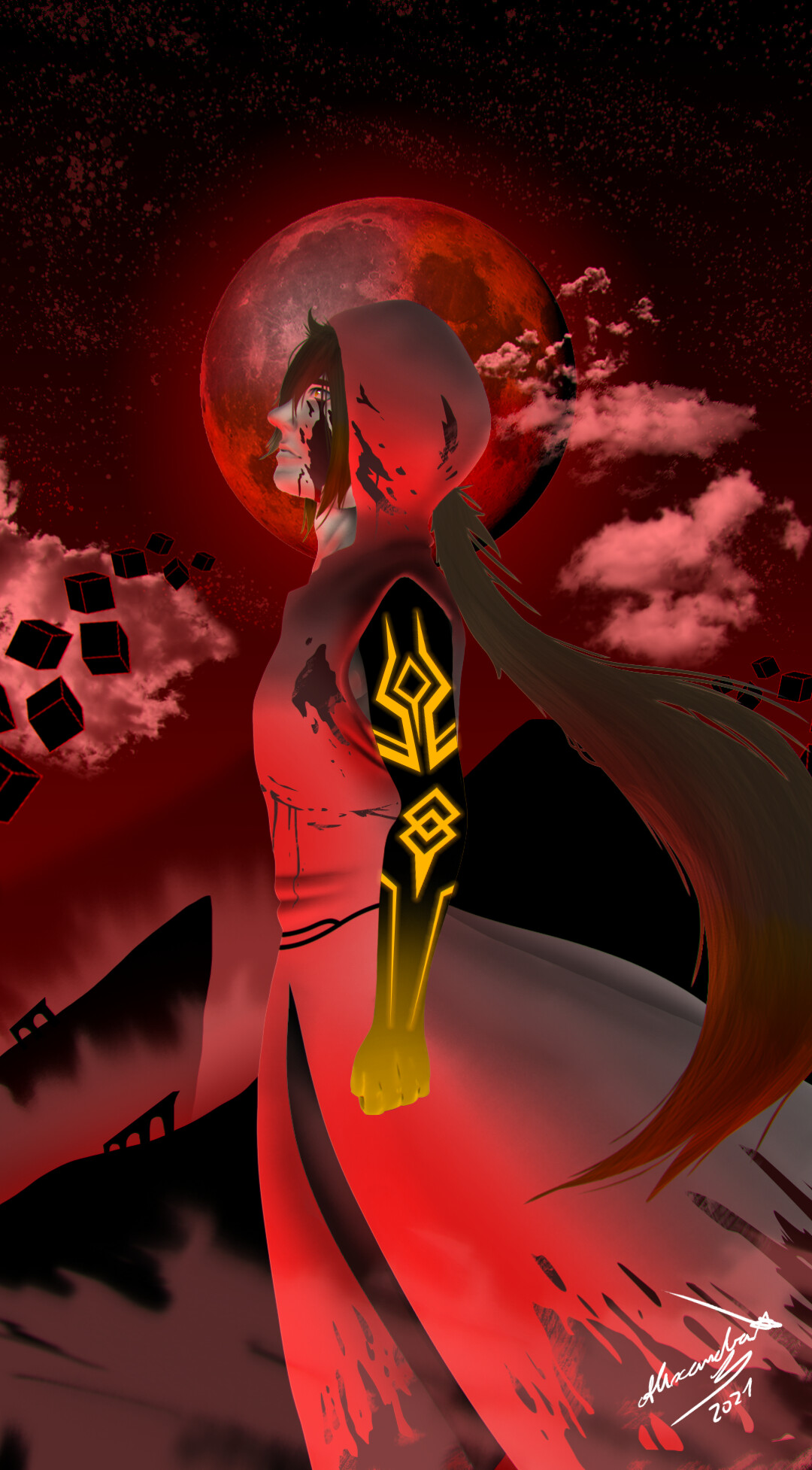 ArtStation - Morax the god of contracts