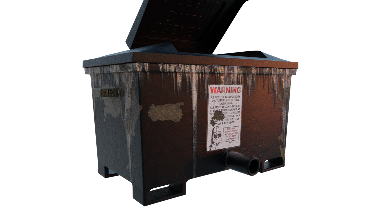 CamelSpyder - Waste Oil Bin
