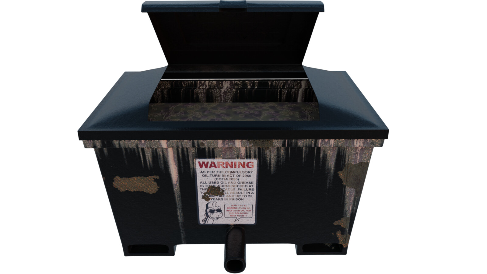 CamelSpyder - Waste Oil Bin