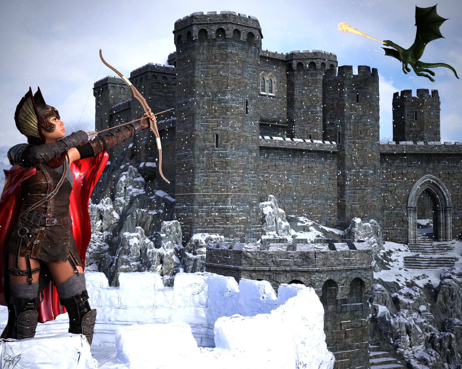 ArtStation - Dragon Hunter