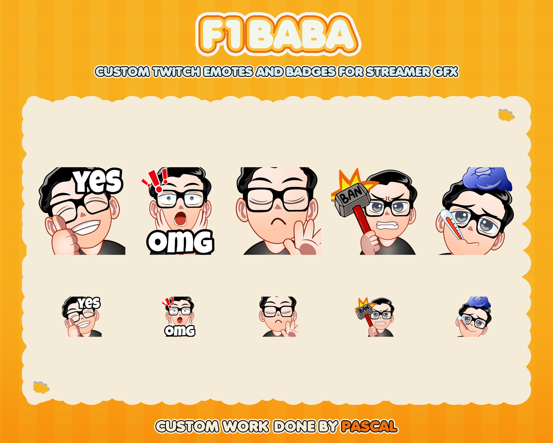 ArtStation - Custom emotes for twitch, youtube, discord and facebook