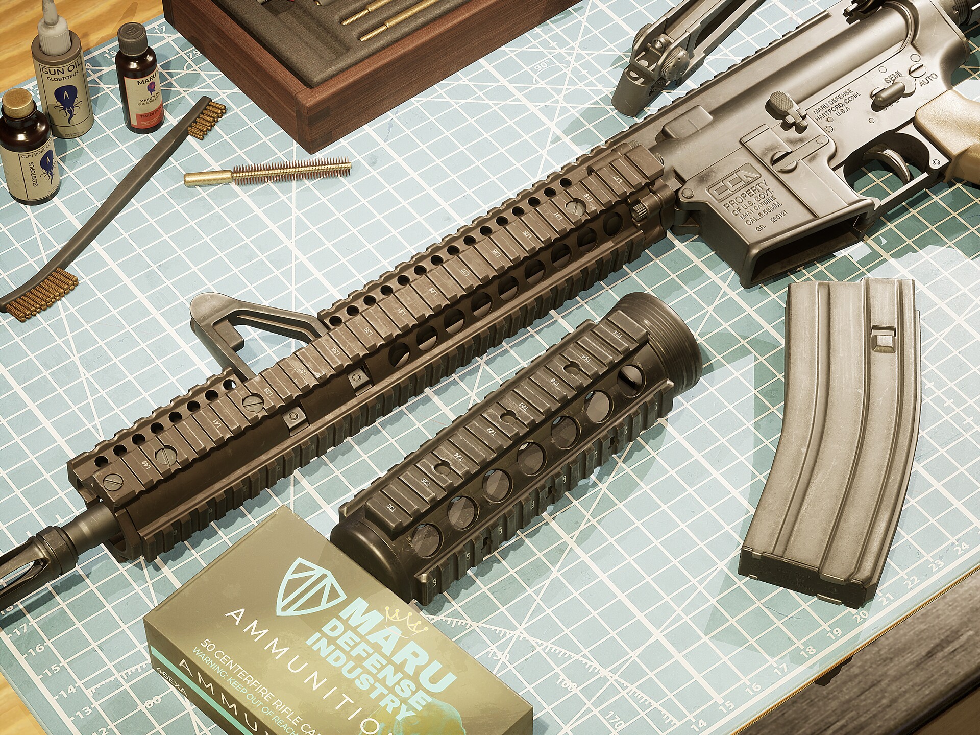 Howel GANUCHAUD - M4A1 / M4 BLOCK II