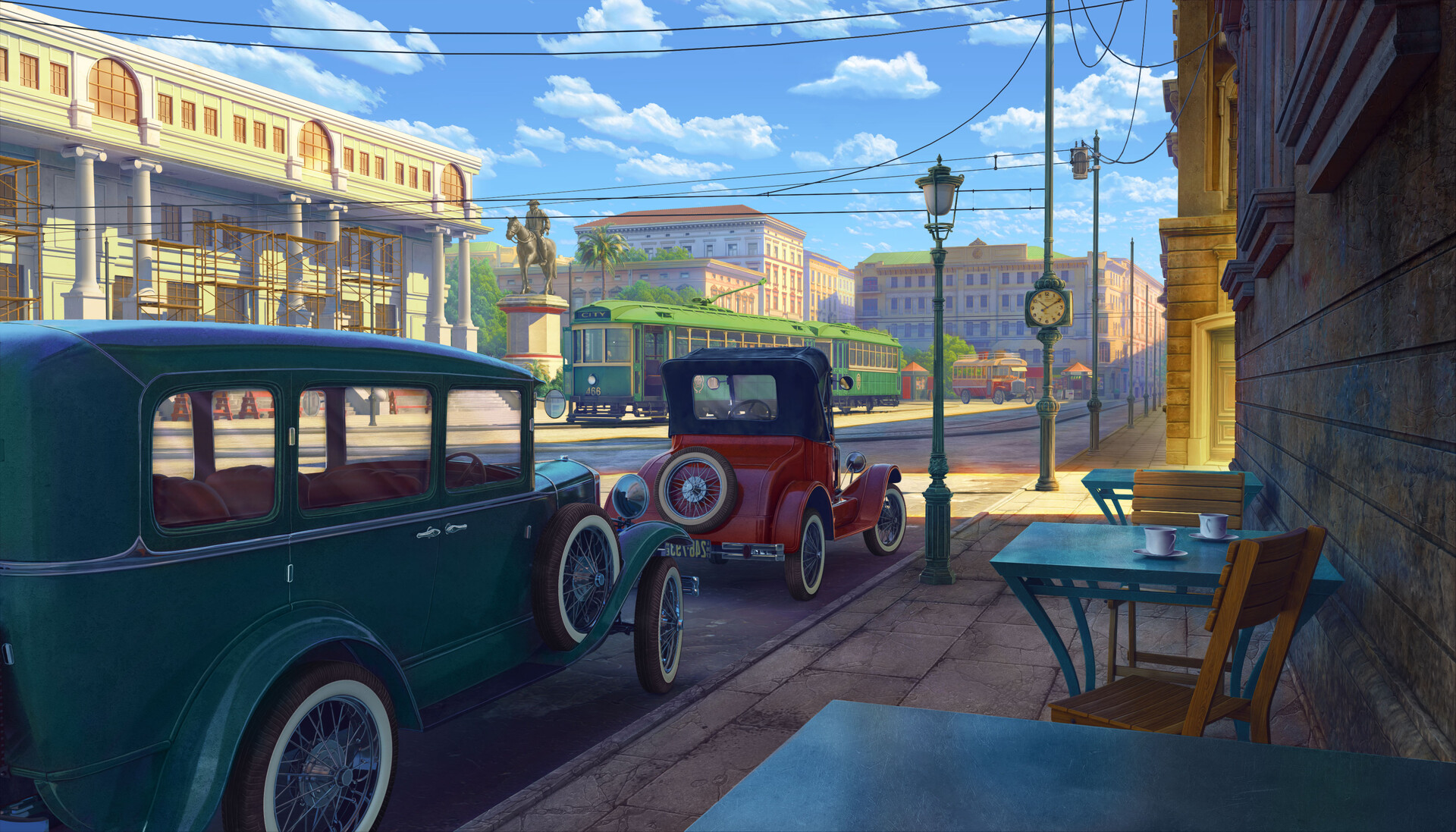 ArtStation - Mohamed Ali Square for June’s Journey