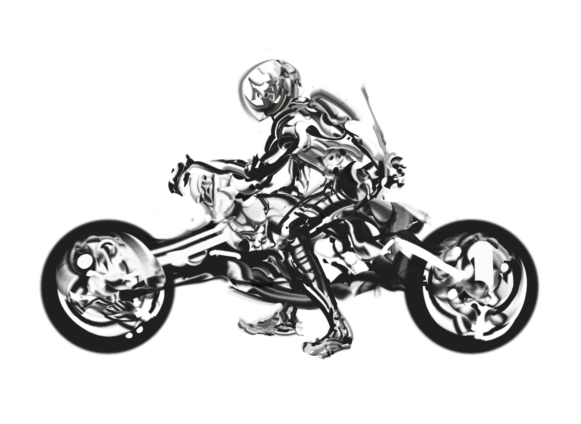 ArtStation - Cyber rider