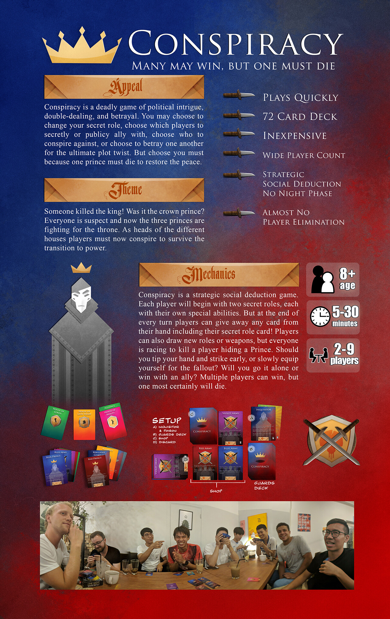 ArtStation - Conspiracy Card Game