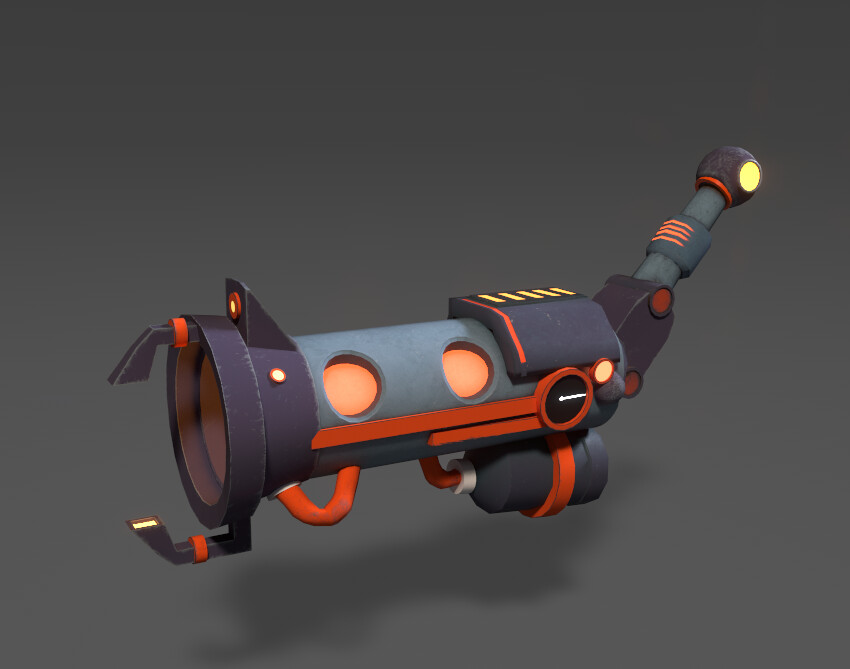Franka Vincenta Ordeman - Flamethrower arm - Gun Design