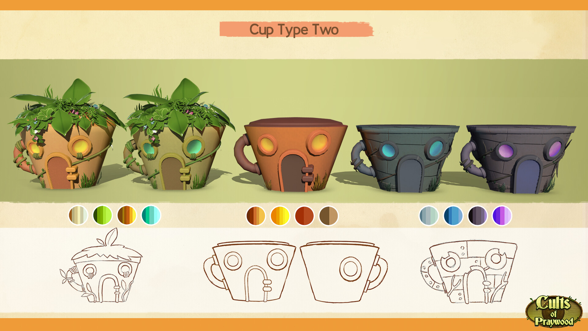 Laura Bruno - Cults Of Praywood - RTS Game