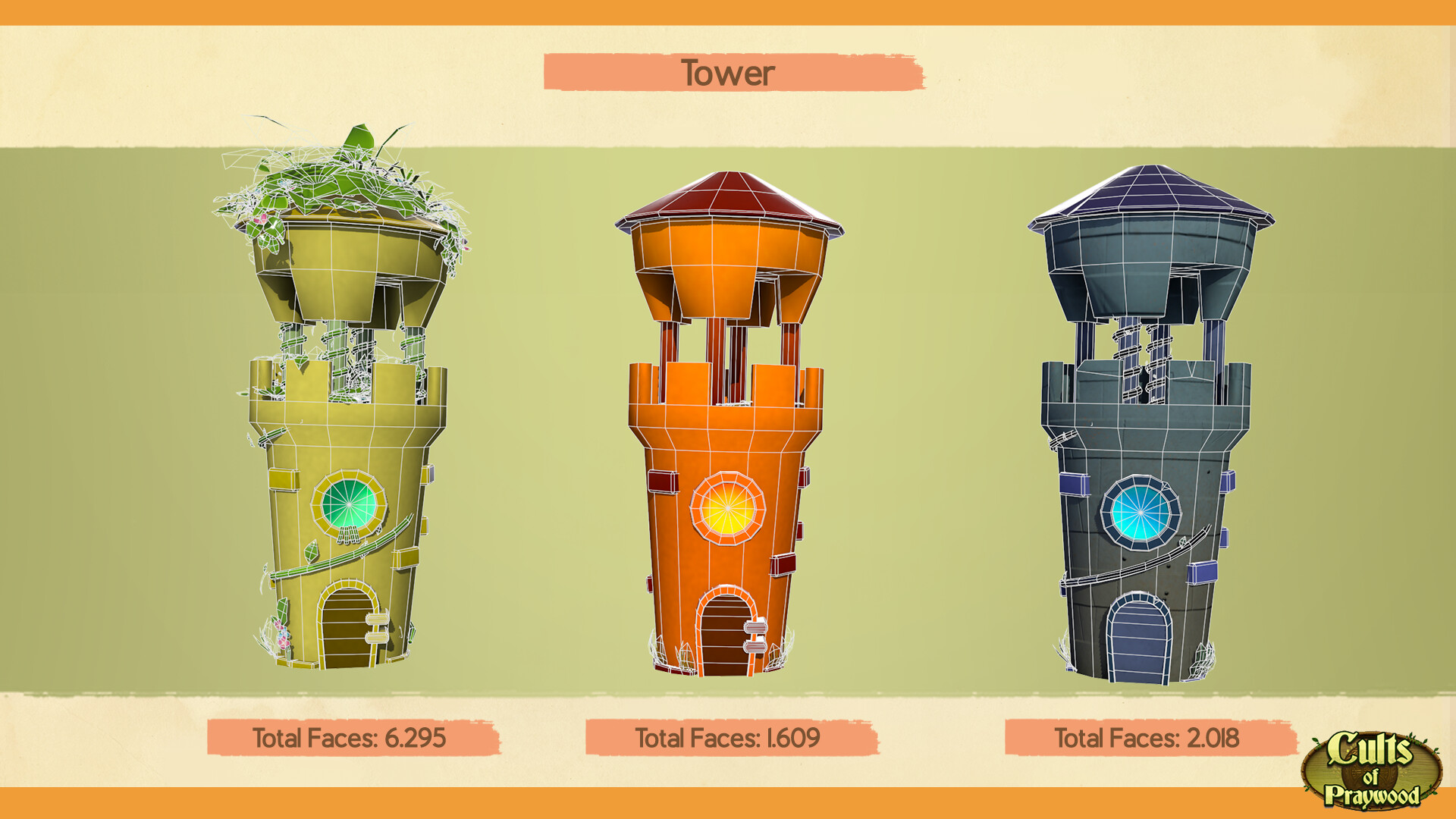 Laura Bruno - Cults Of Praywood - RTS Game