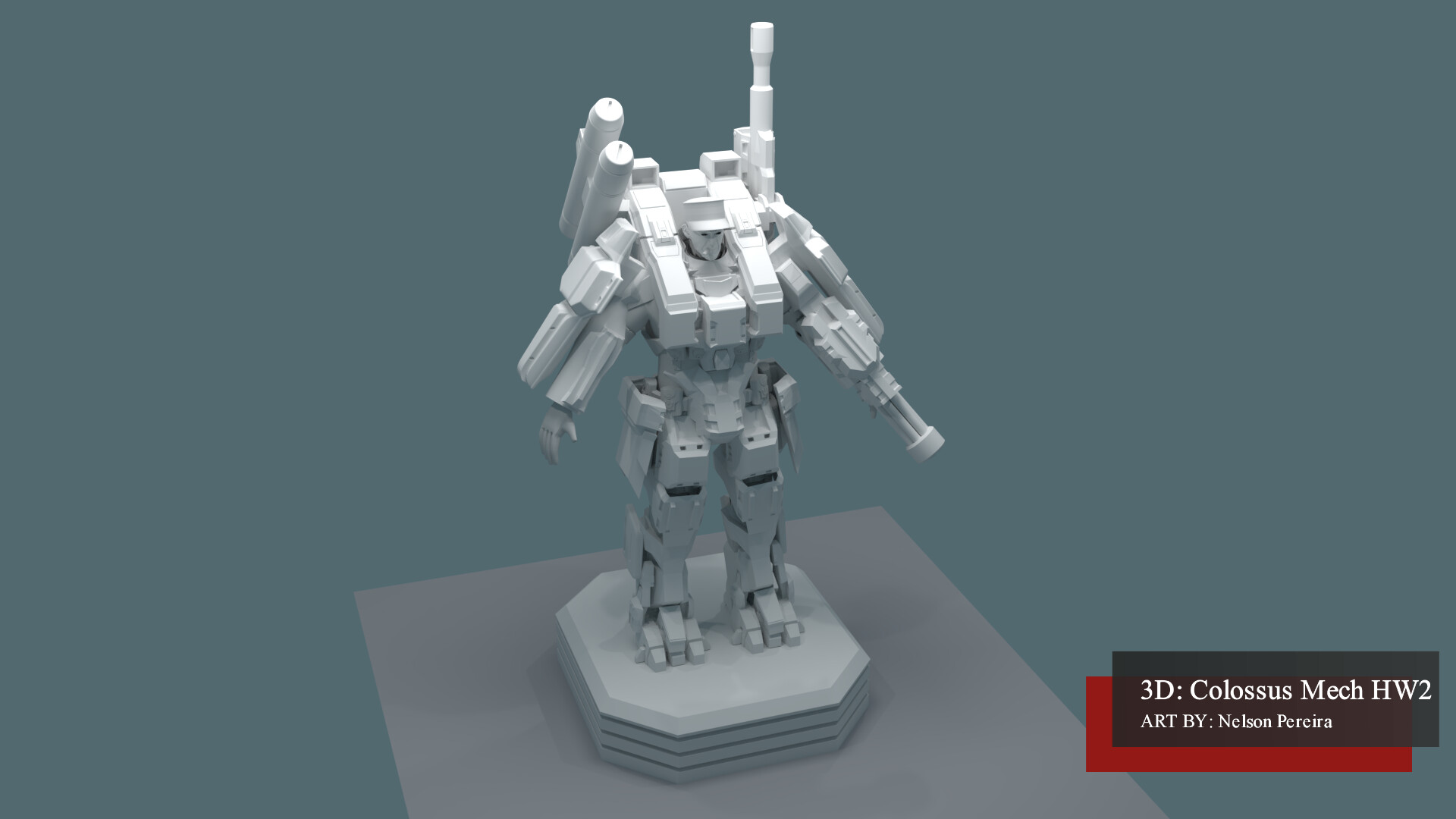 Nelson Pereira - Colossus Concept (Halo Wars 2)
