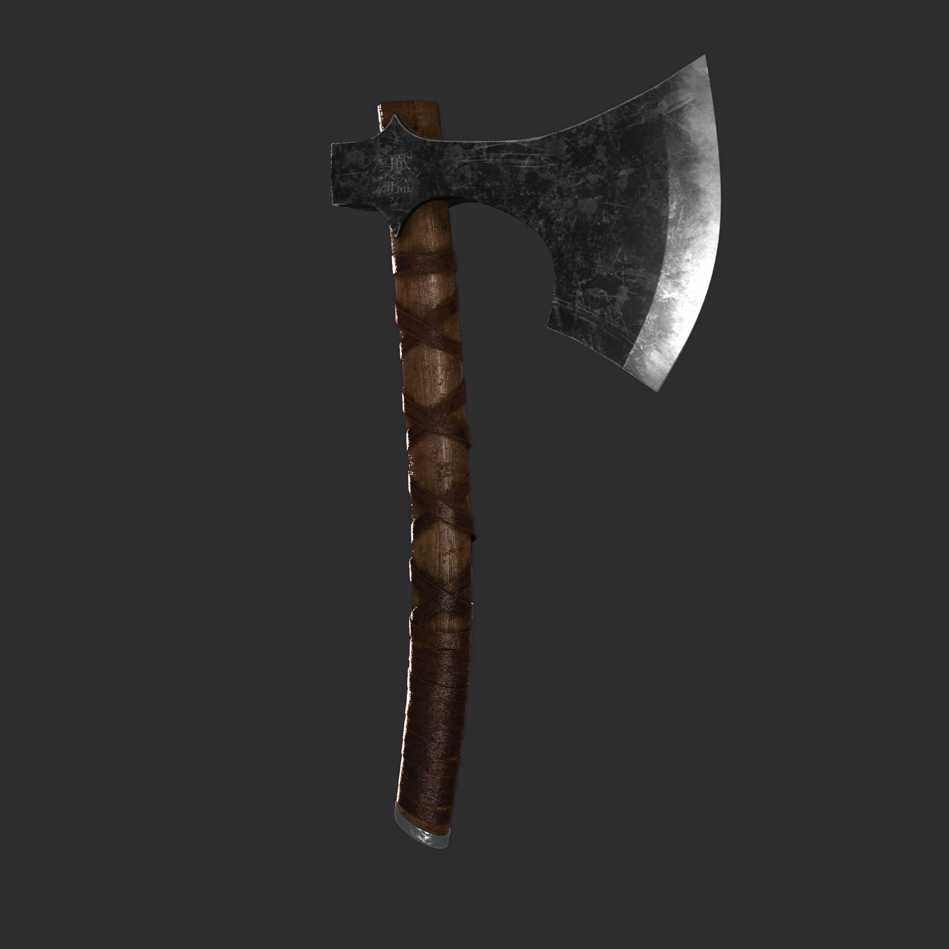 ArtStation - stylized axe